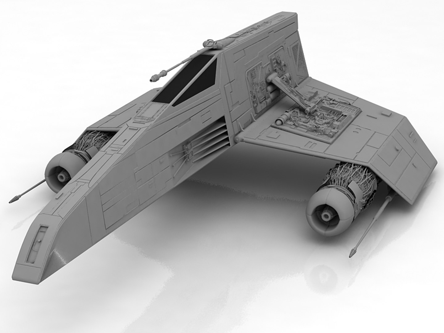 Star Wars X Wing 3D Model - TurboSquid 1627772