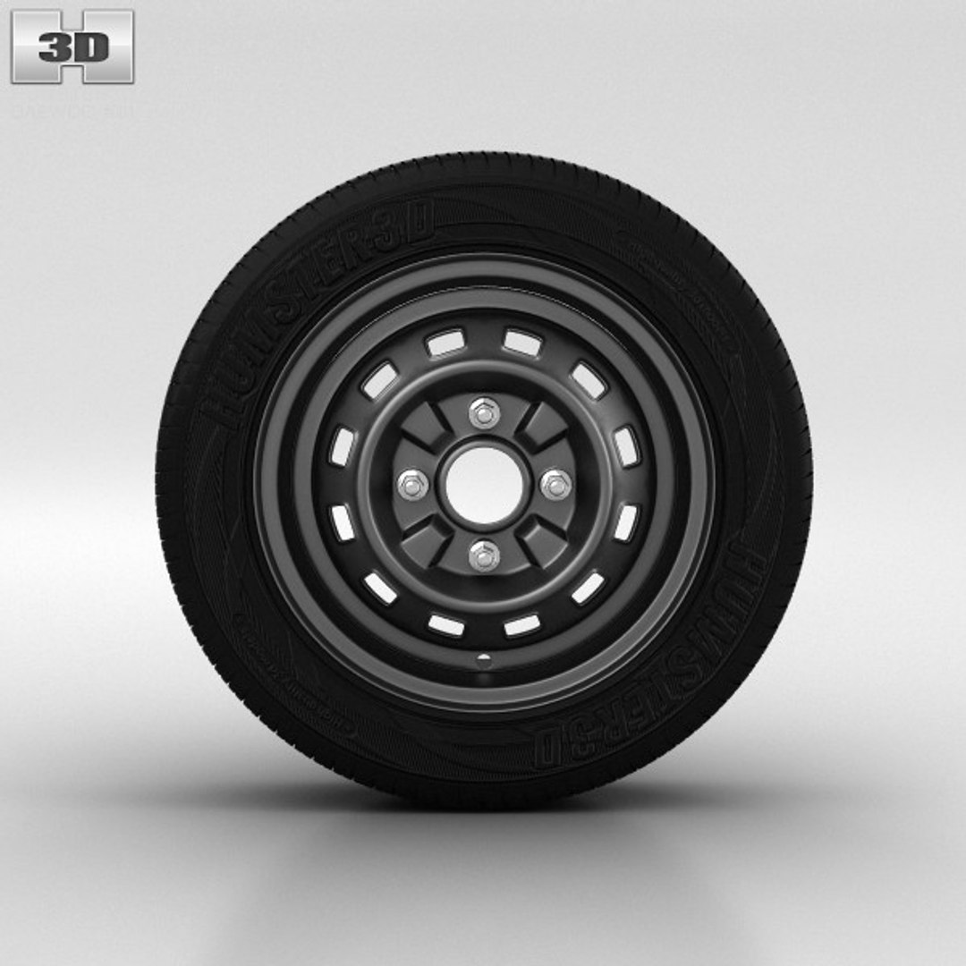 daewoo wheel 3d 3ds