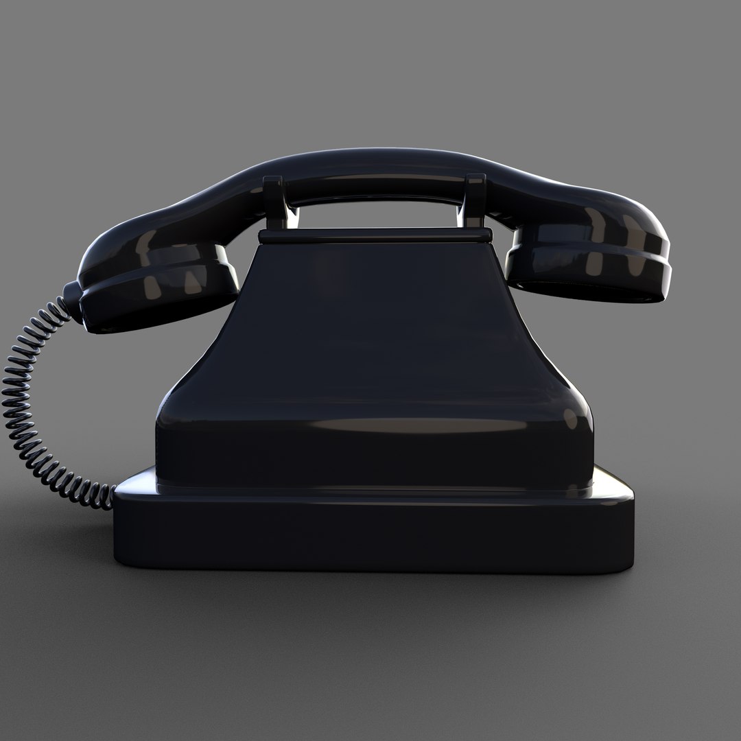 Old Phone 3D Model - TurboSquid 1414349
