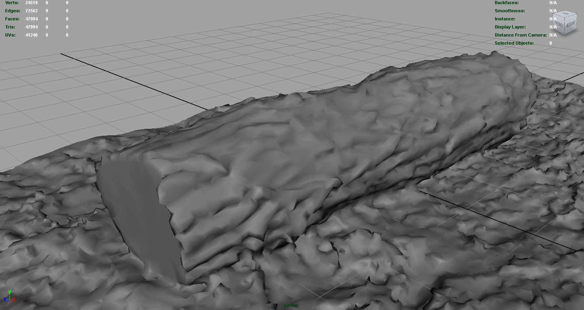 Dead Trunk 3d Model Turbosquid 1281492