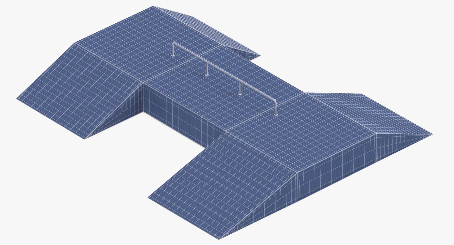 Skate Ramp - Fun 3d Model