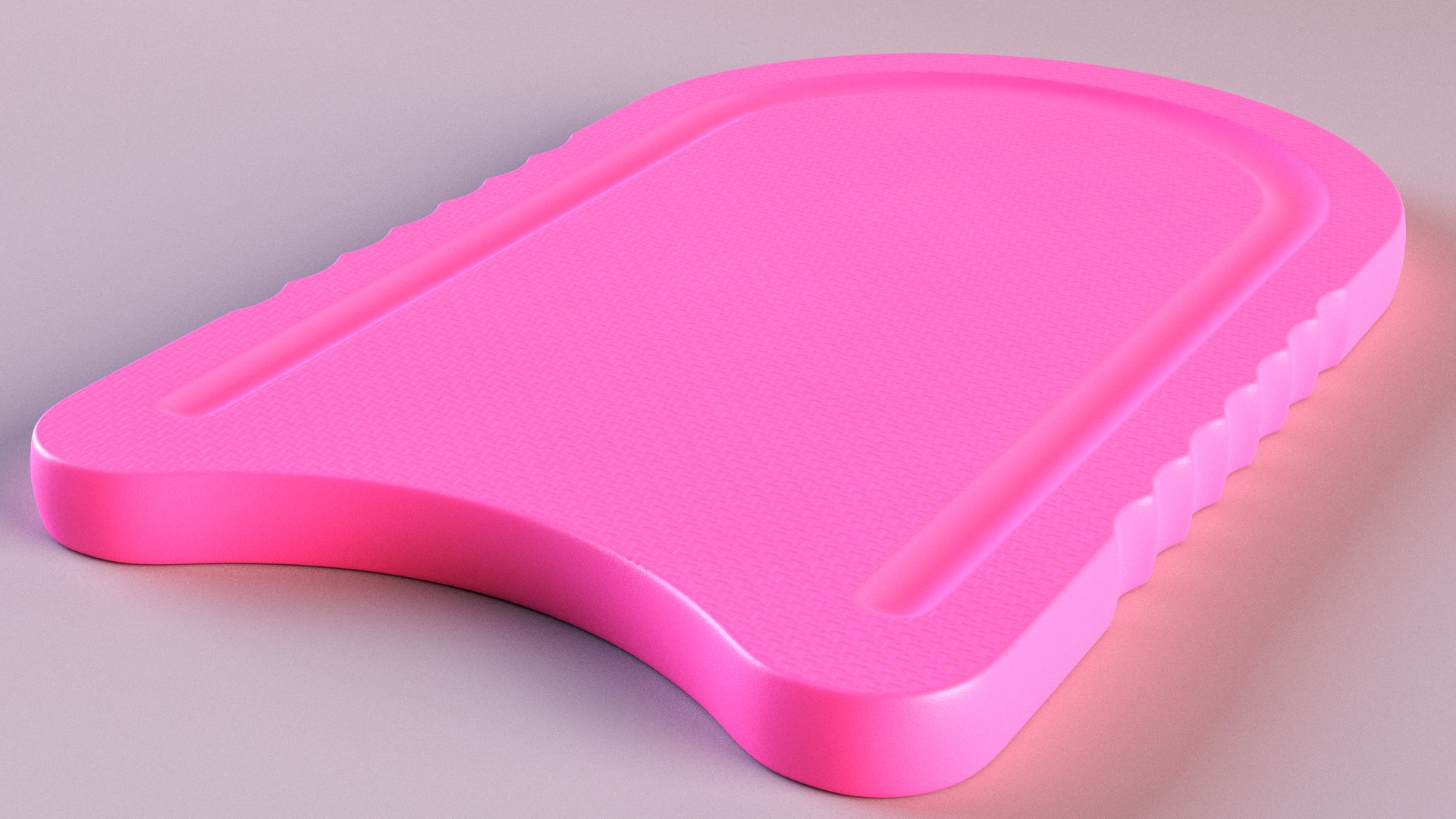 Swim Aid Kickboard Pink 3D Model - TurboSquid 2107307