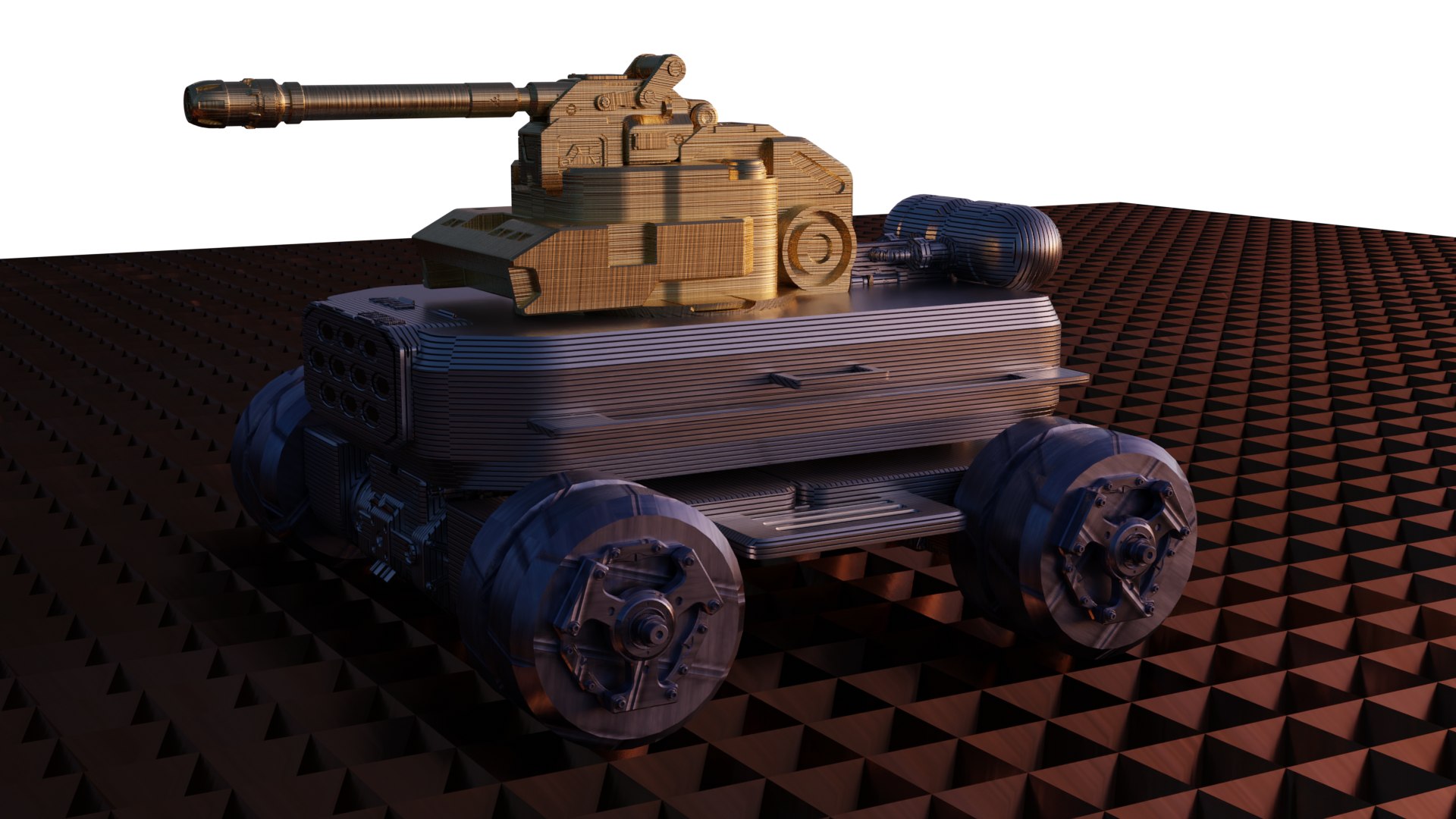 Tank Destroyer 3D Model - TurboSquid 1615233
