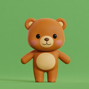 cute chibi bear