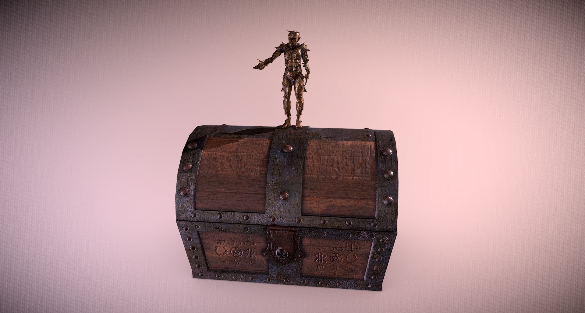 3D Fantasy Chest Model - TurboSquid 1520479
