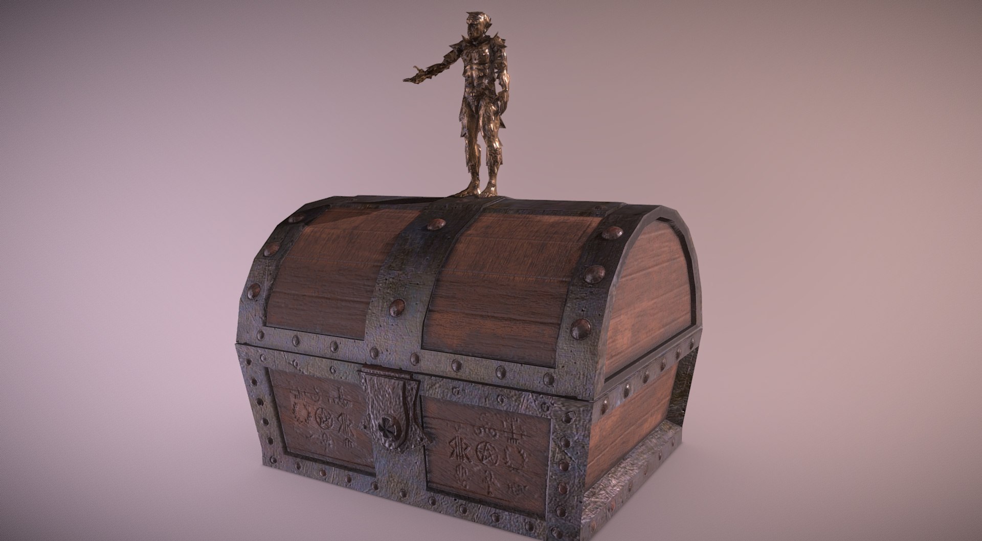 3D Fantasy Chest Model - TurboSquid 1520479