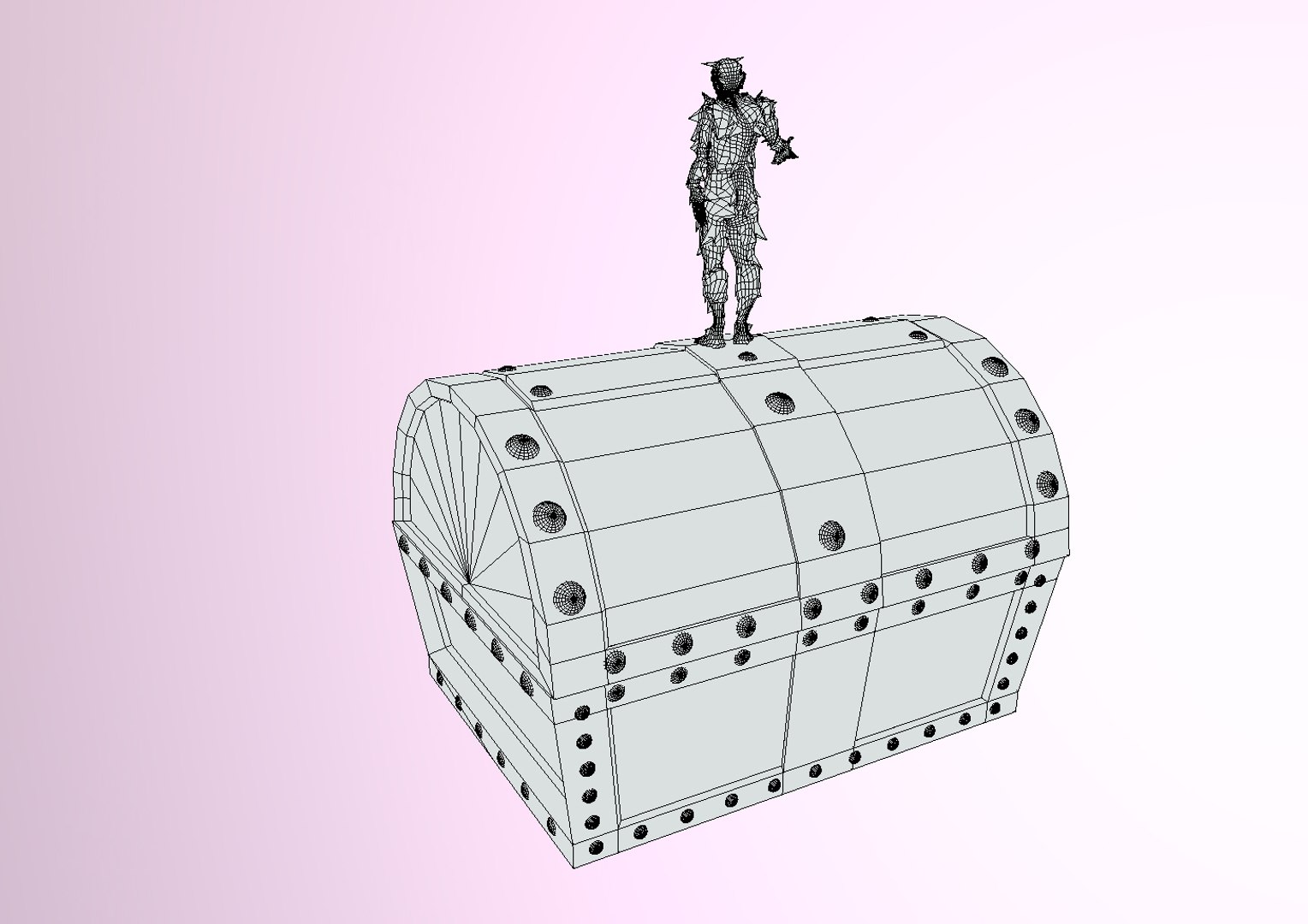 3D Fantasy Chest Model - TurboSquid 1520479