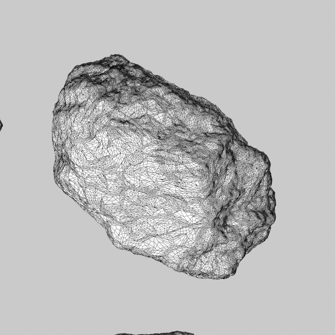 3d model rocks colors