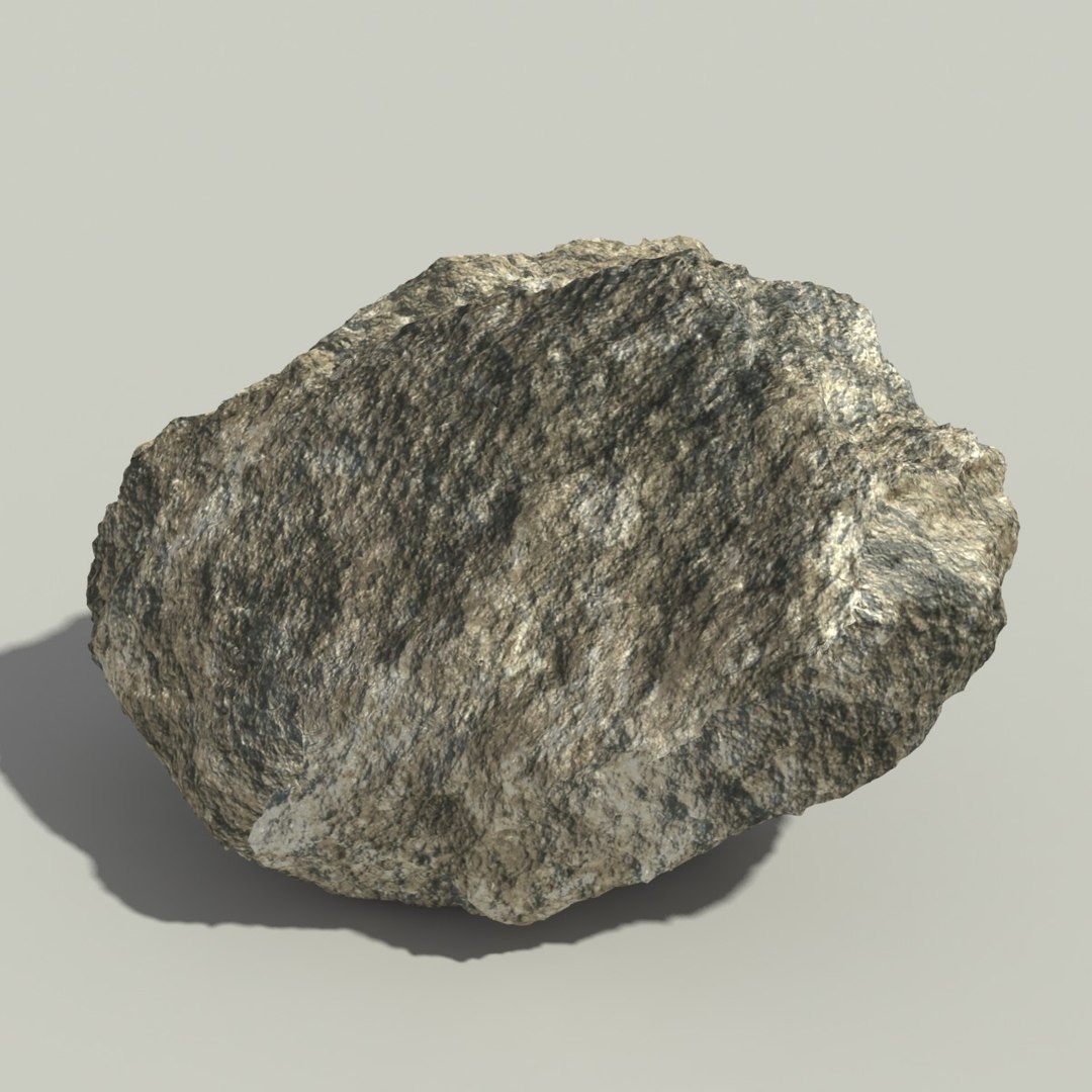3d model rocks colors