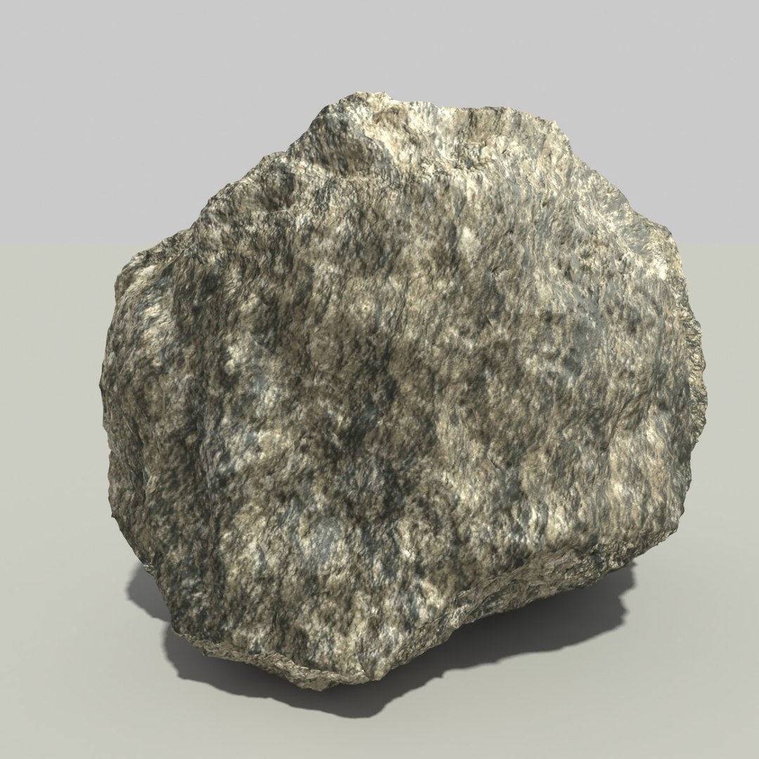 3d model rocks colors