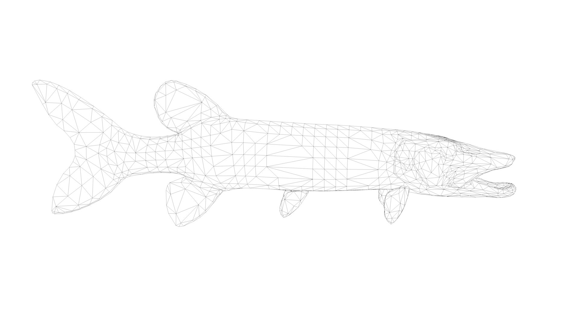 Muskellunge Model - TurboSquid 2335761