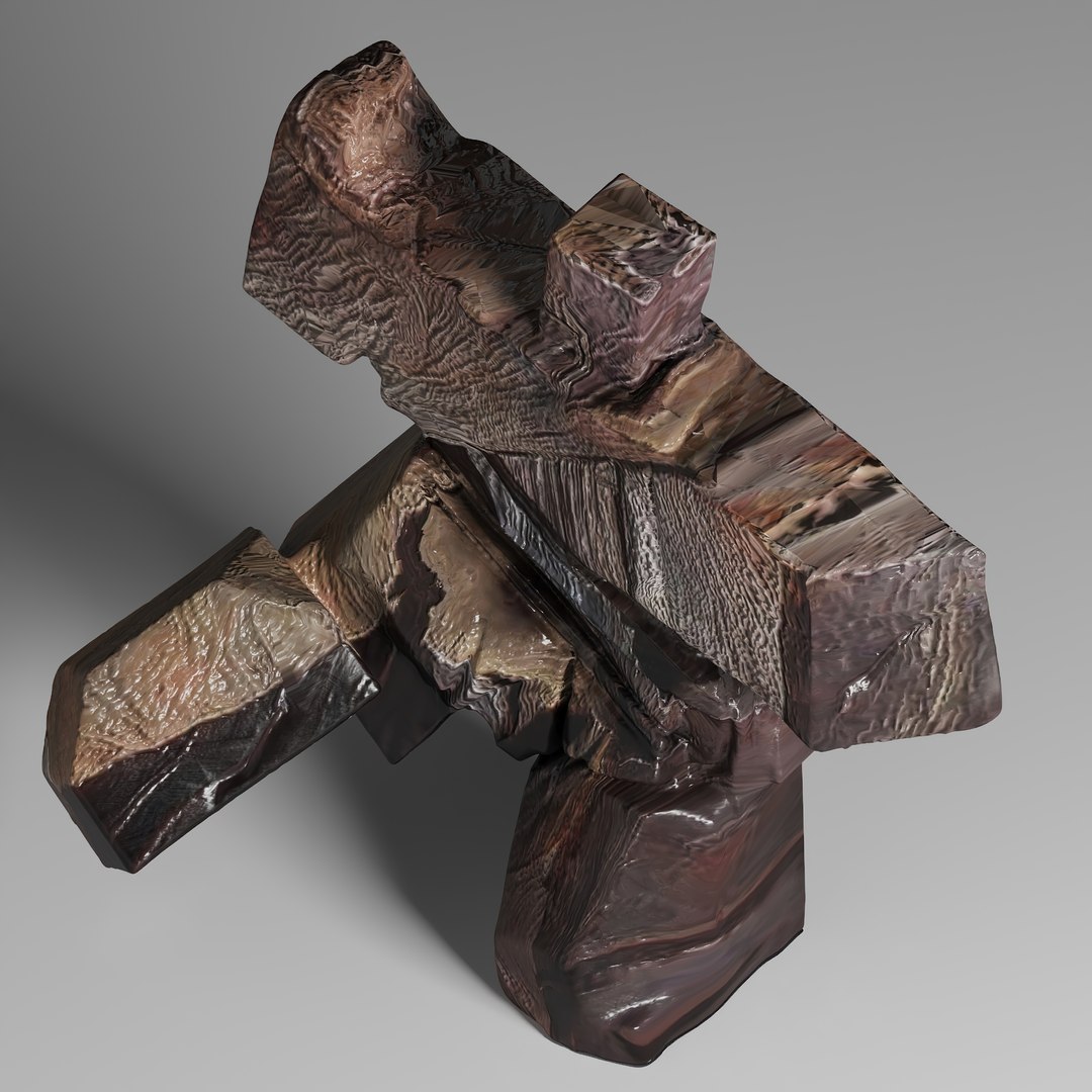 3D Chinese Abstract Sculpture - TurboSquid 2153670