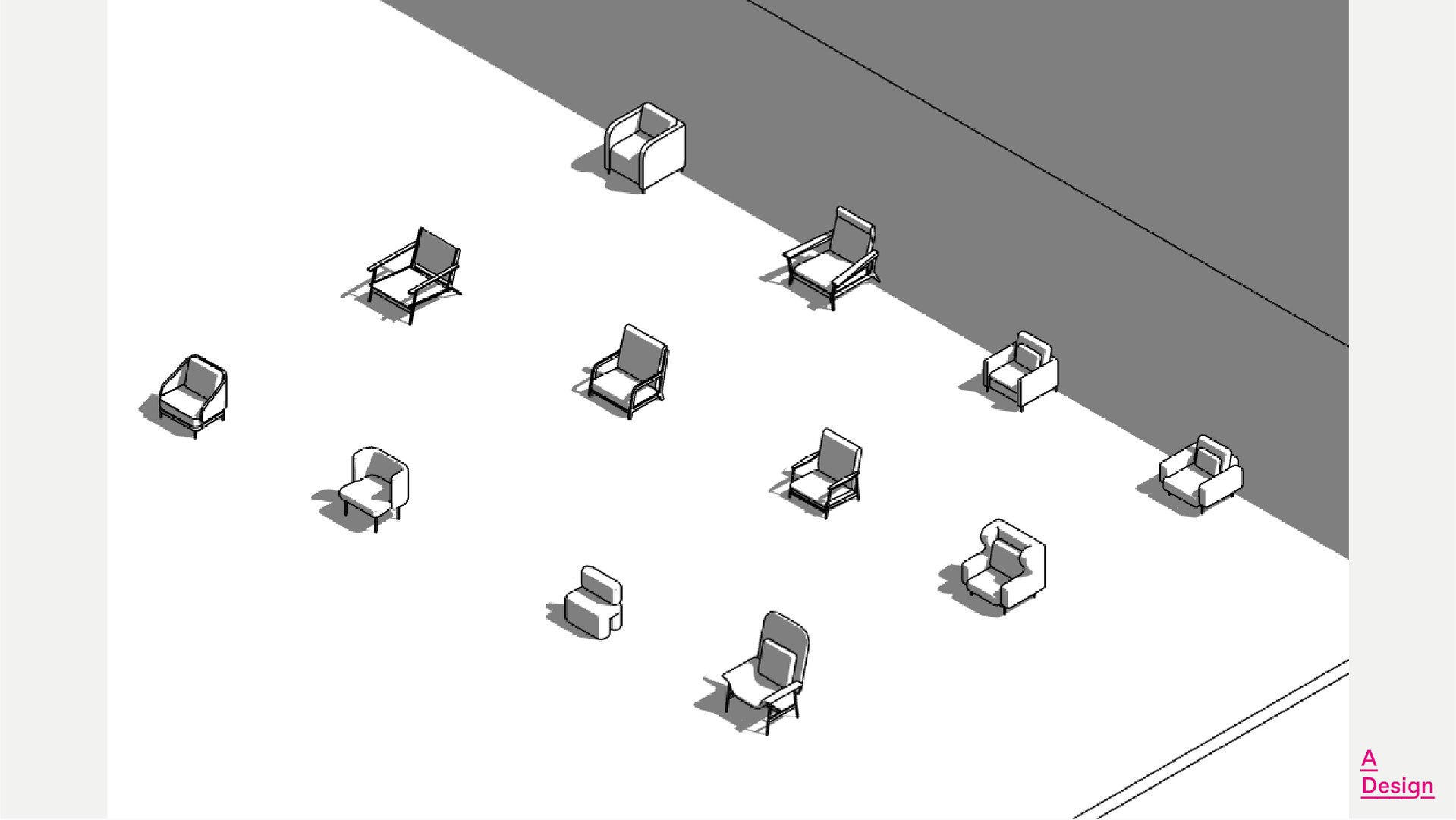 3D Armchairs - Pack Of Revit Families - TurboSquid 2151432
