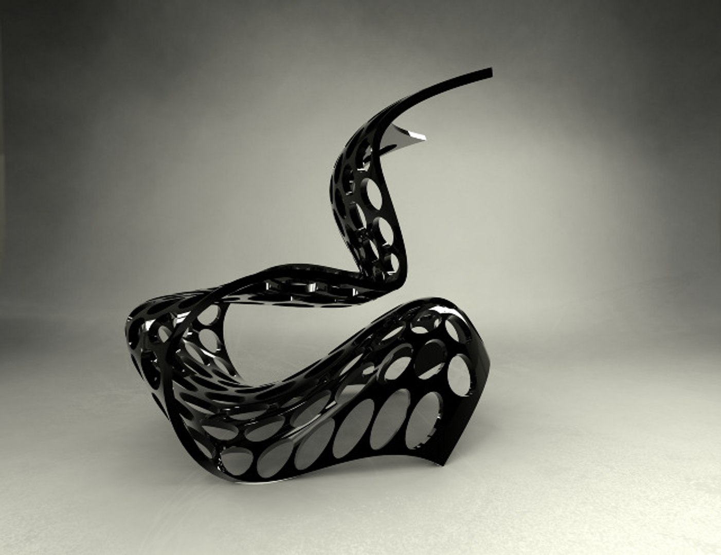 Venom Chair Furniture 3D Model - TurboSquid 1242955