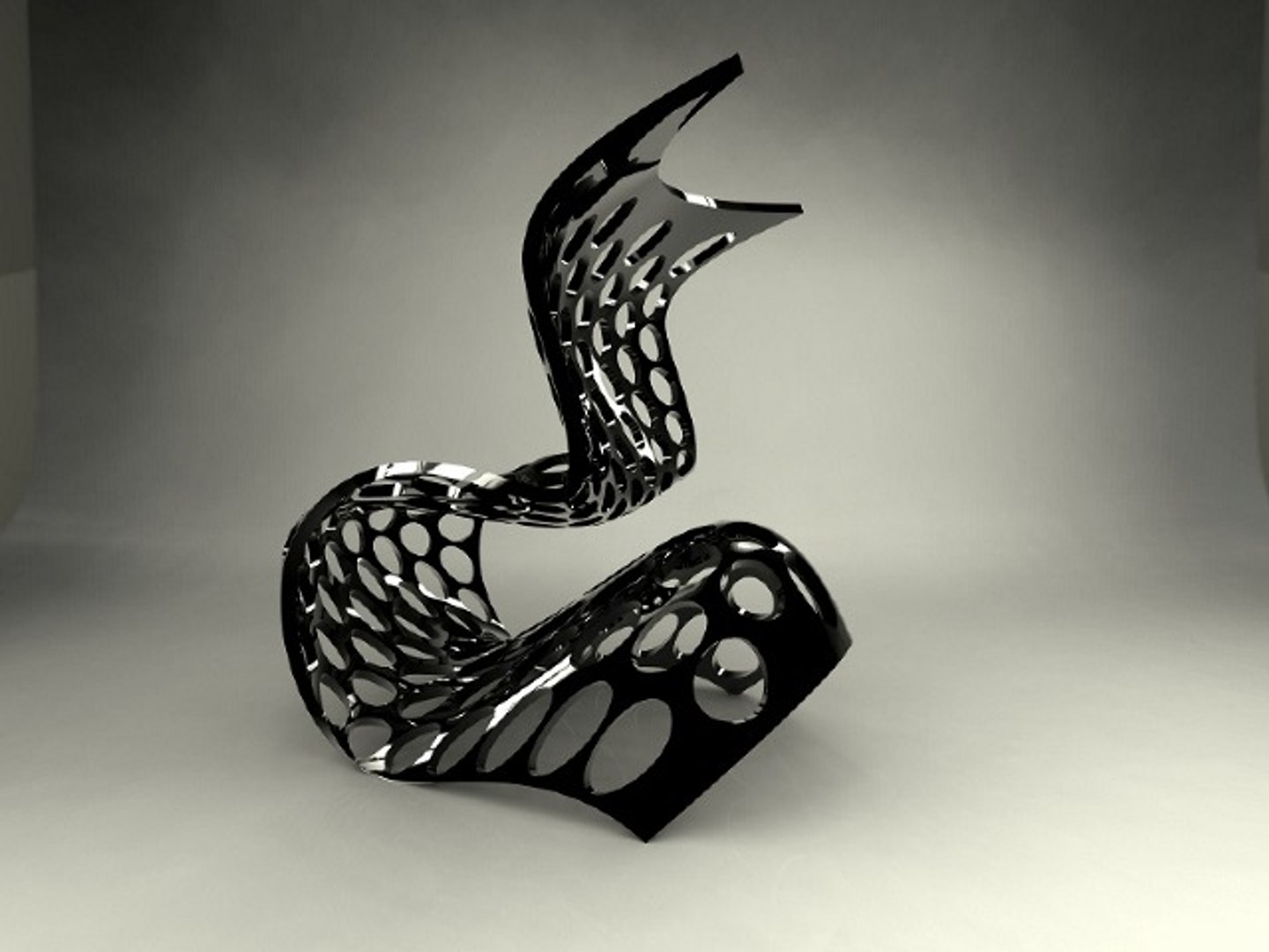 Venom Chair Furniture 3D Model - TurboSquid 1242955