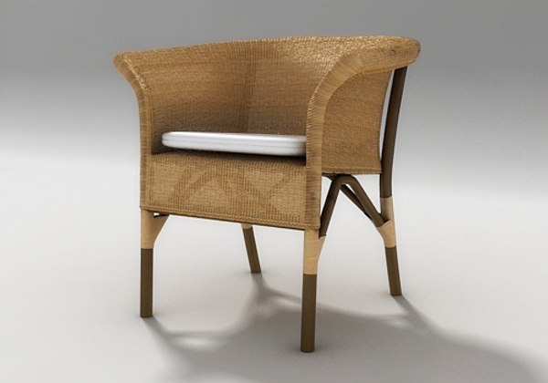 Gervasoni chair 우리는 25 - 26 세입니다. 3D 모델 - TurboSquid 830800