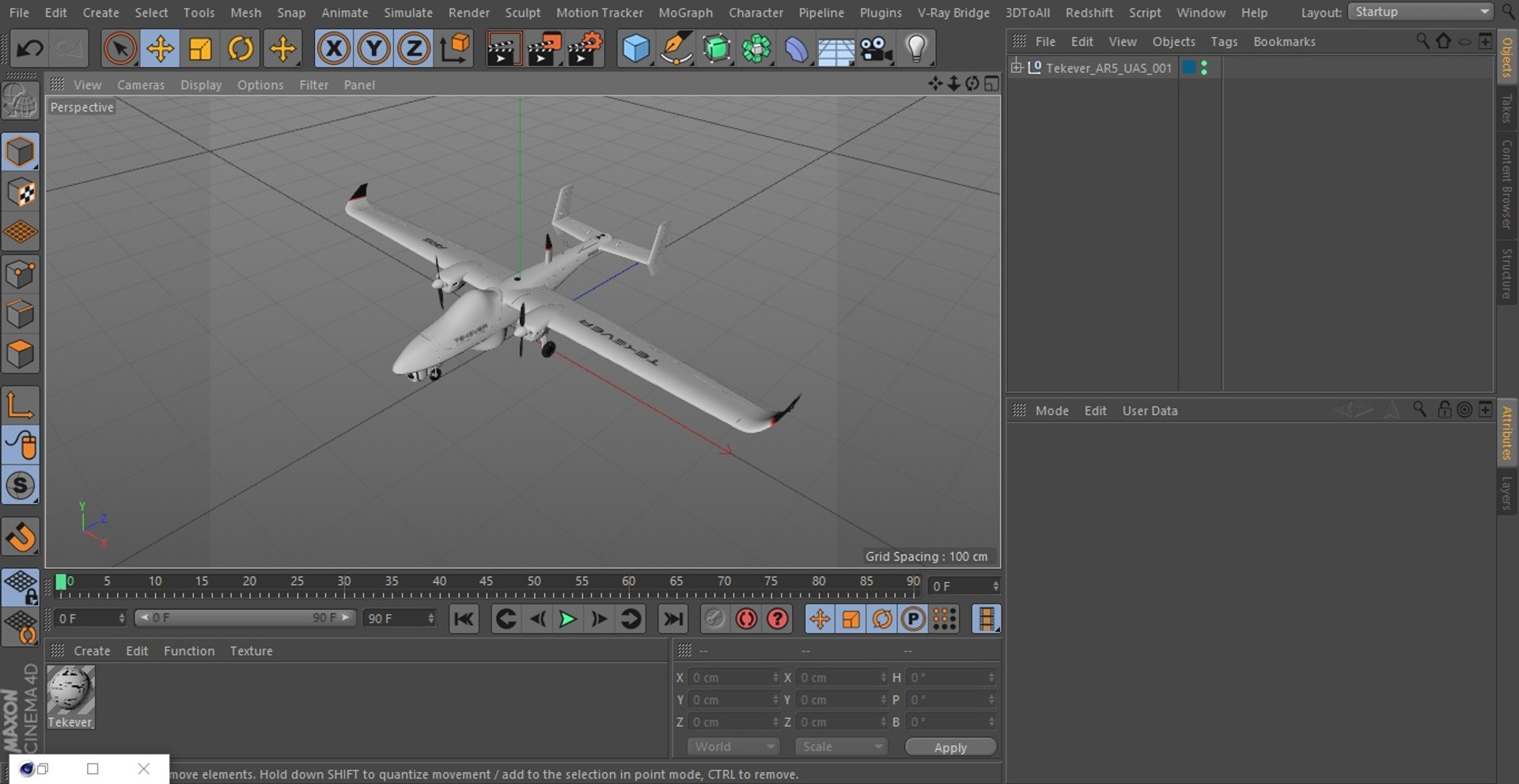 3D Tekever AR5 UAS Model - TurboSquid 2149003