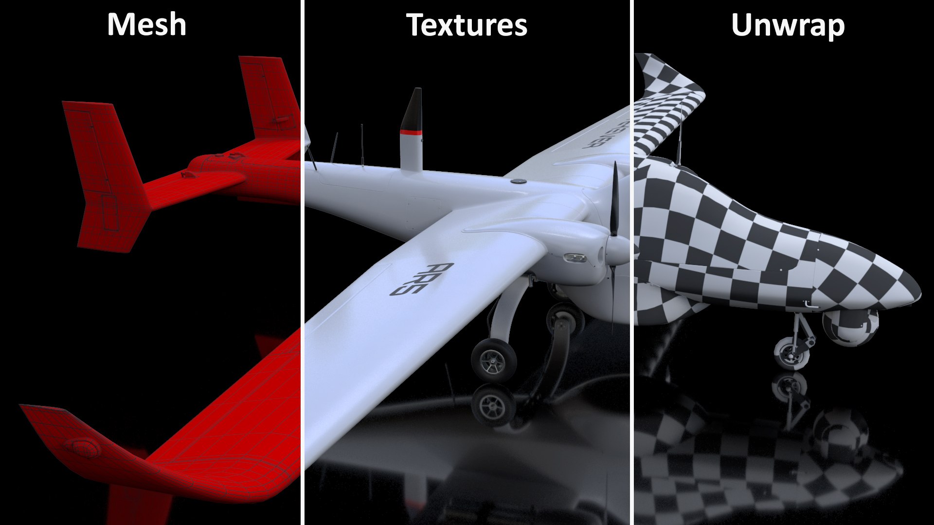 3D Tekever AR5 UAS Model - TurboSquid 2149003