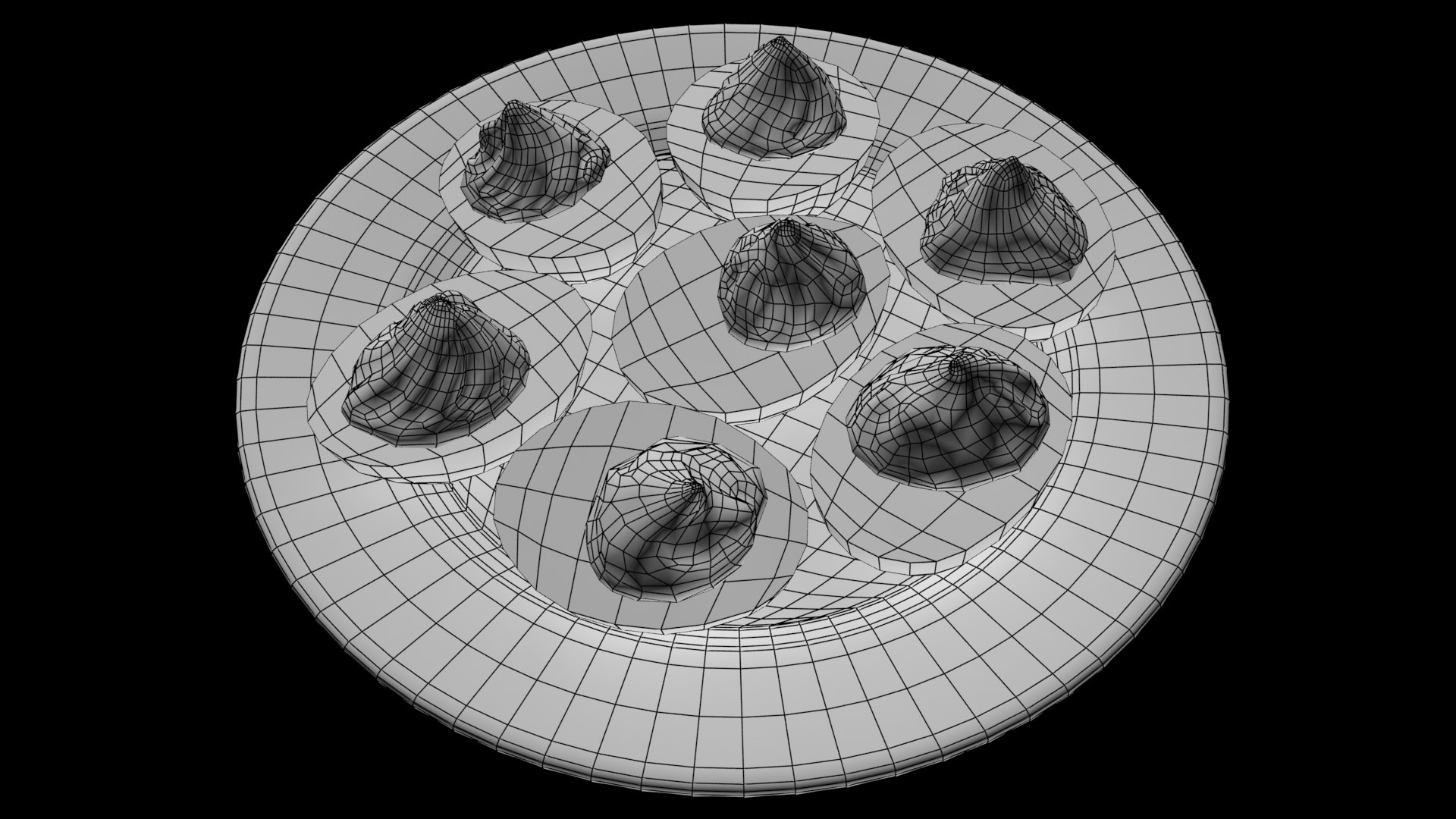 Deviled Eggs 3D Model - TurboSquid 1924448