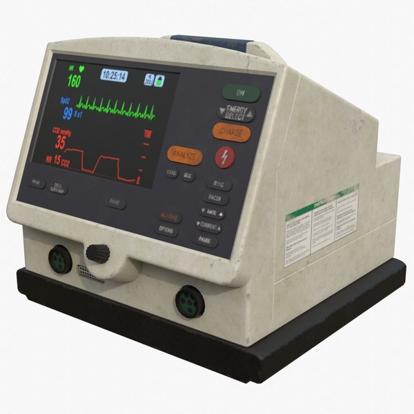 Defibrillator 2B 3D model - TurboSquid 2040180