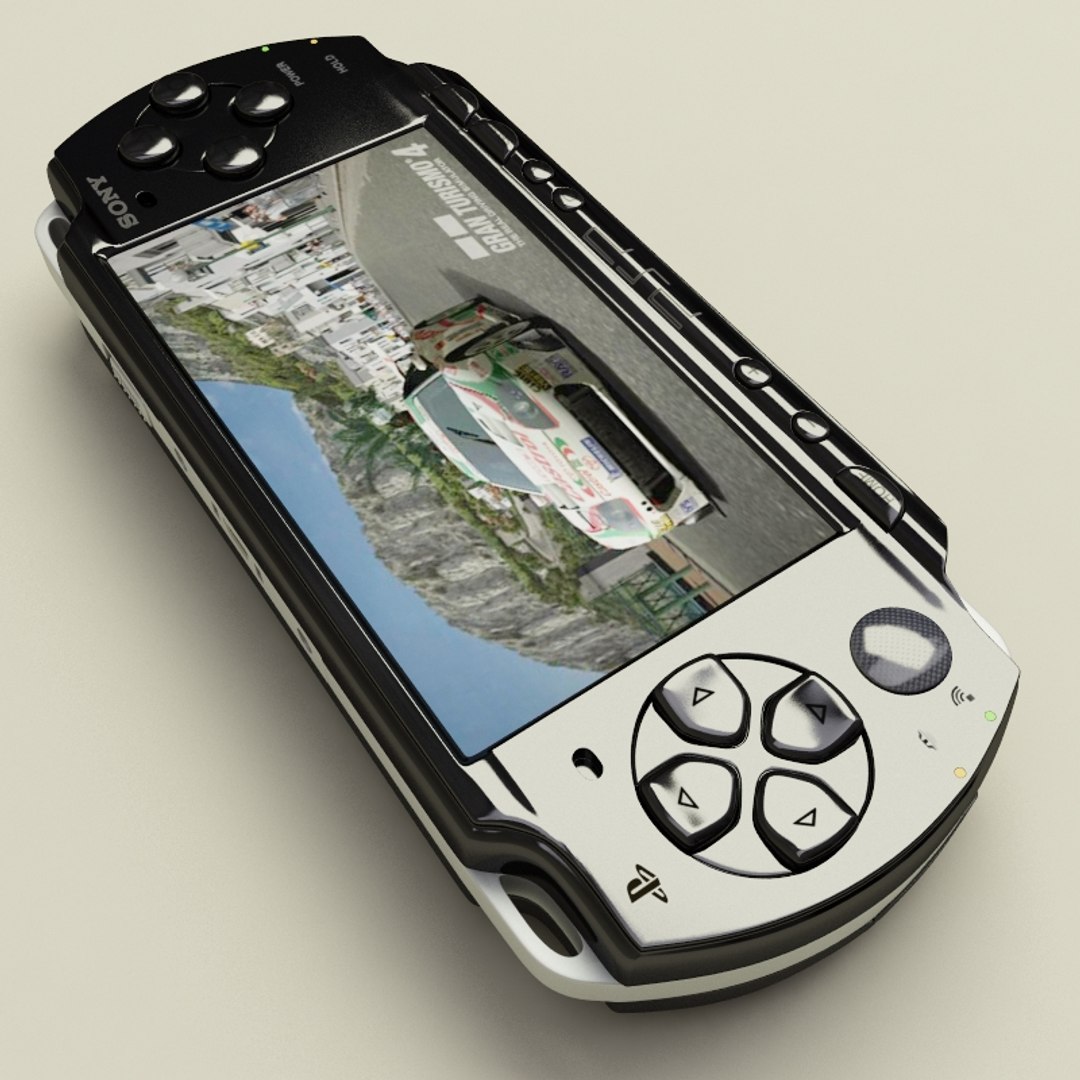 Sony Psp 3d Model