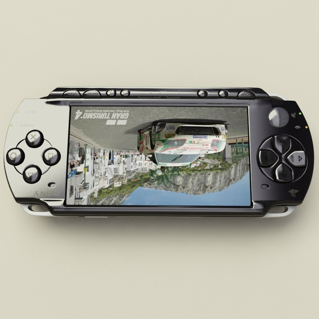 Sony Psp 3d Model