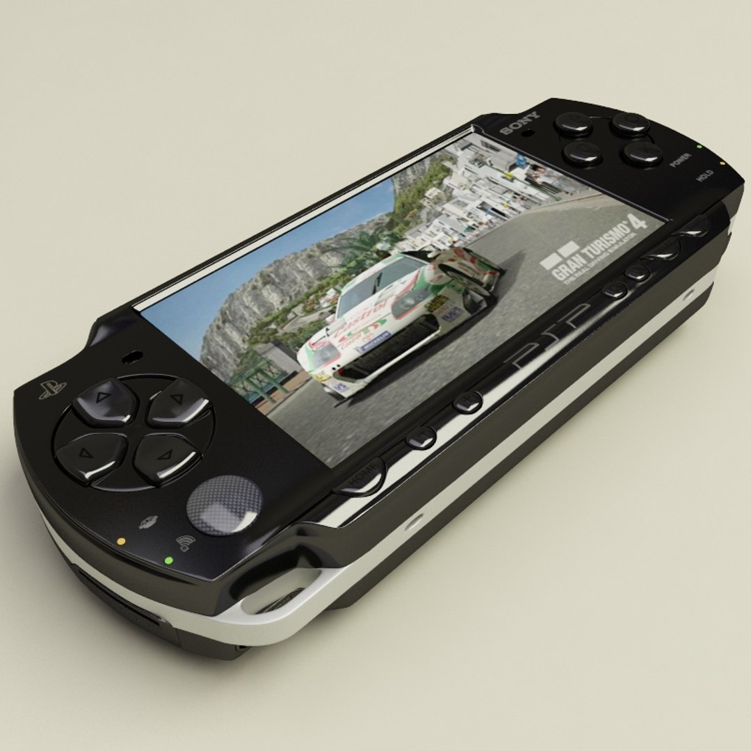 Sony Psp 3d Model