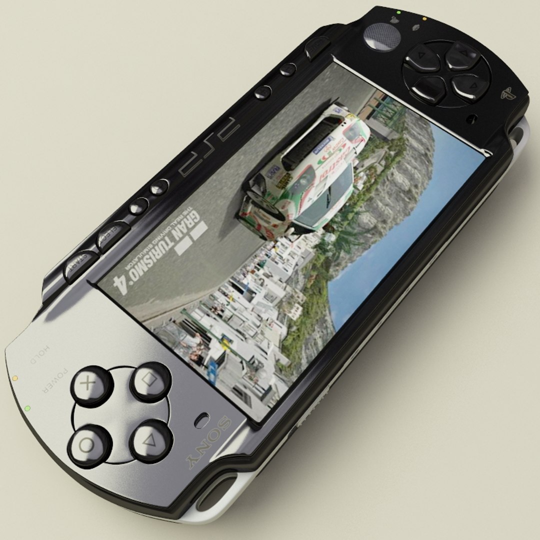 Sony Psp 3d Model
