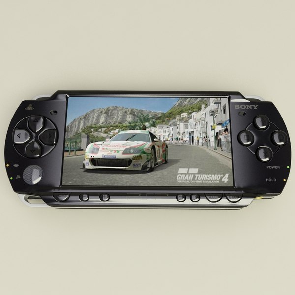 sony psp 3d model