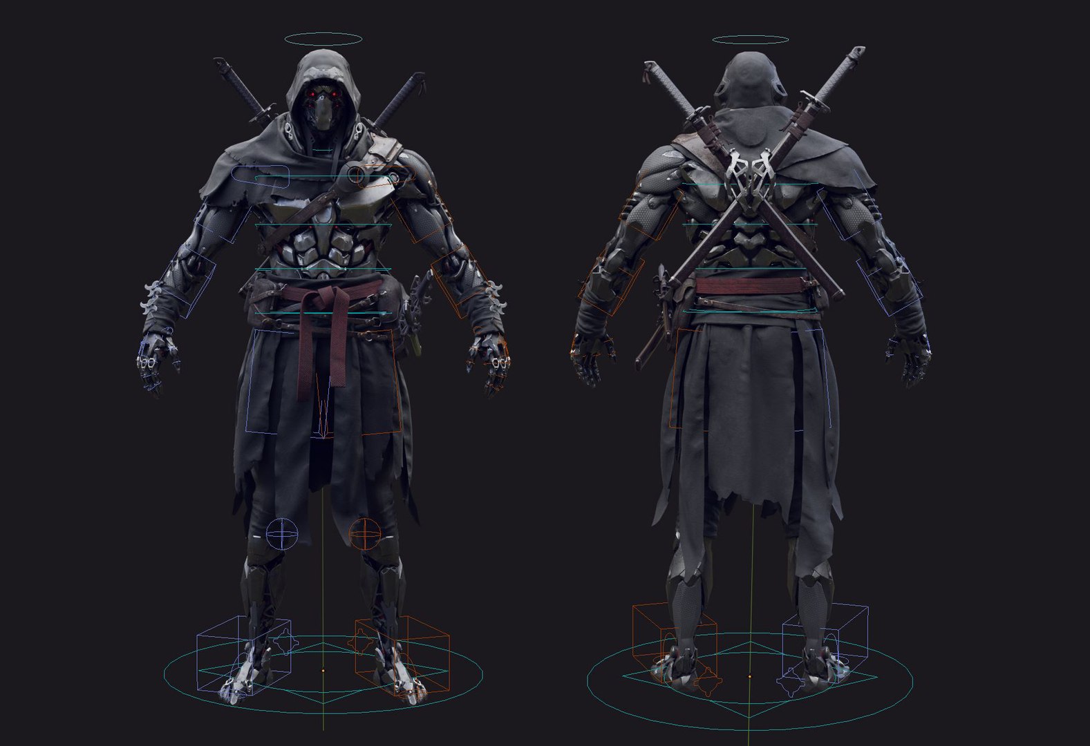 Special Ninja Robot 3D Model - TurboSquid 1440294