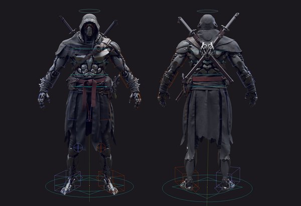 Special ninja robot 3D model - TurboSquid 1440294