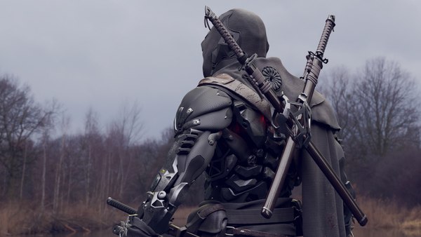 Special ninja robot 3D model - TurboSquid 1440294