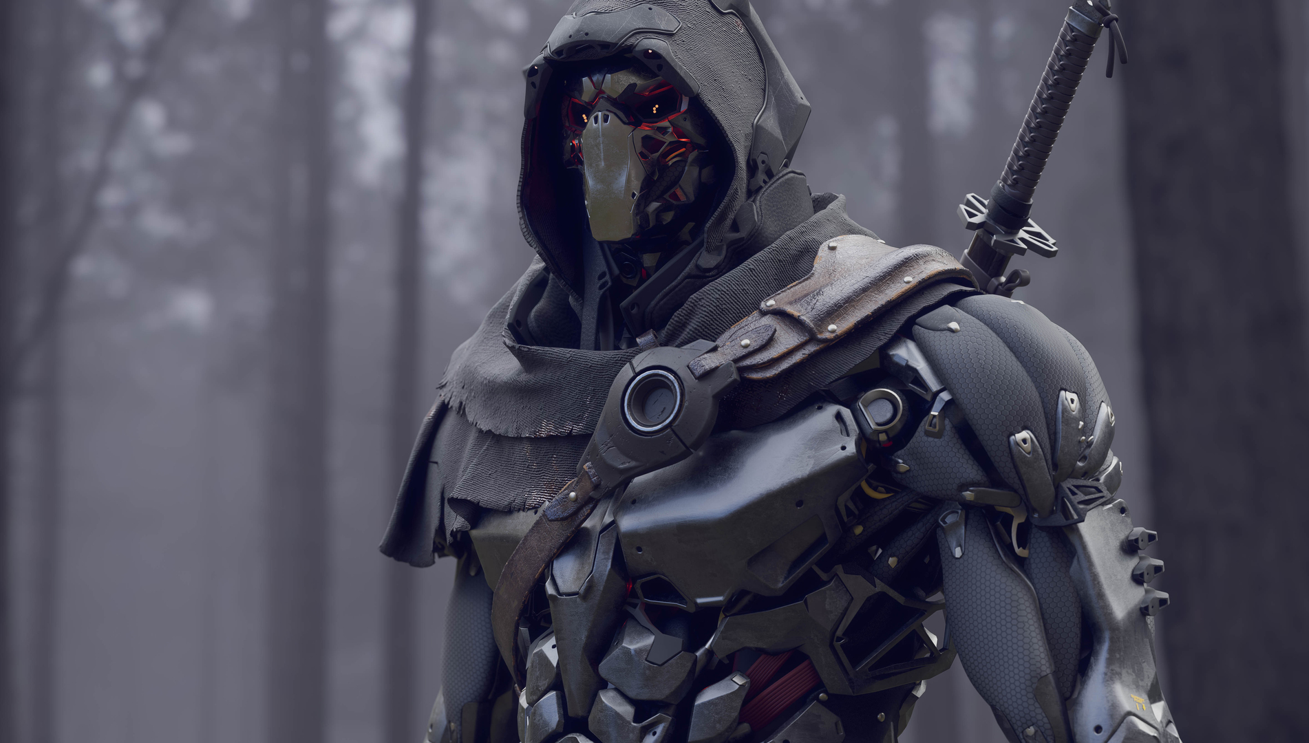 Special ninja robot 3D model - TurboSquid 1440294