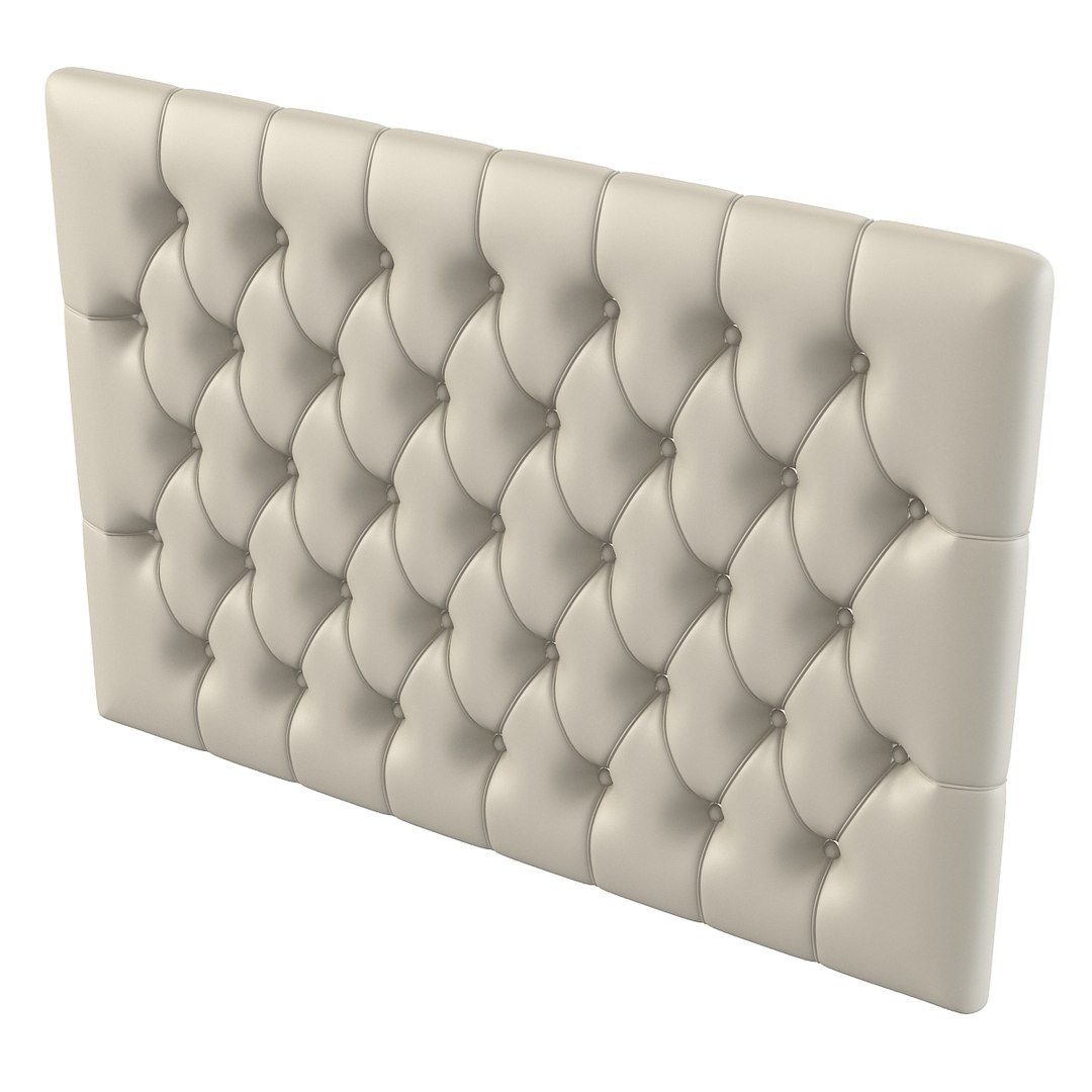 Tufted Panel 3d Model