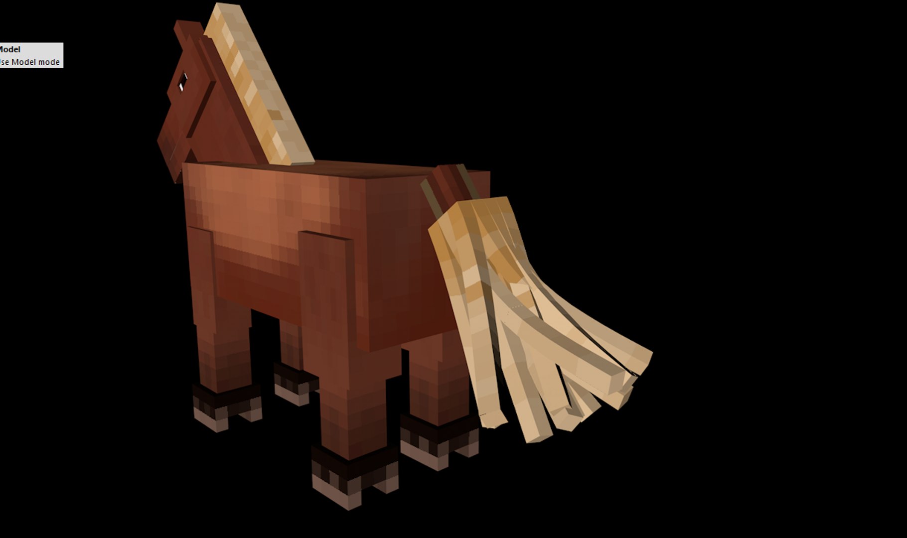 horse rig 3d c4d