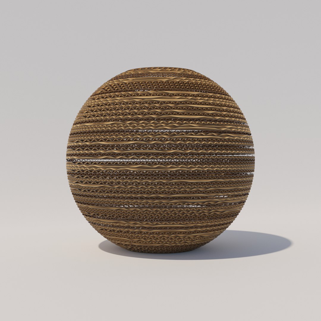 Lamp Cardboard Model - TurboSquid 1298807