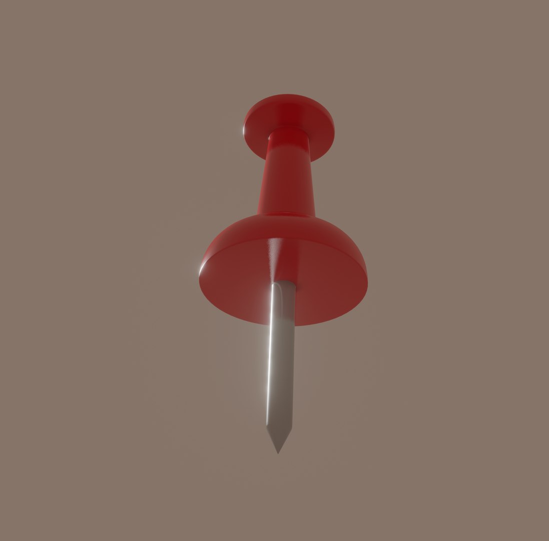 3D Red Plastic Metal - TurboSquid 1609891