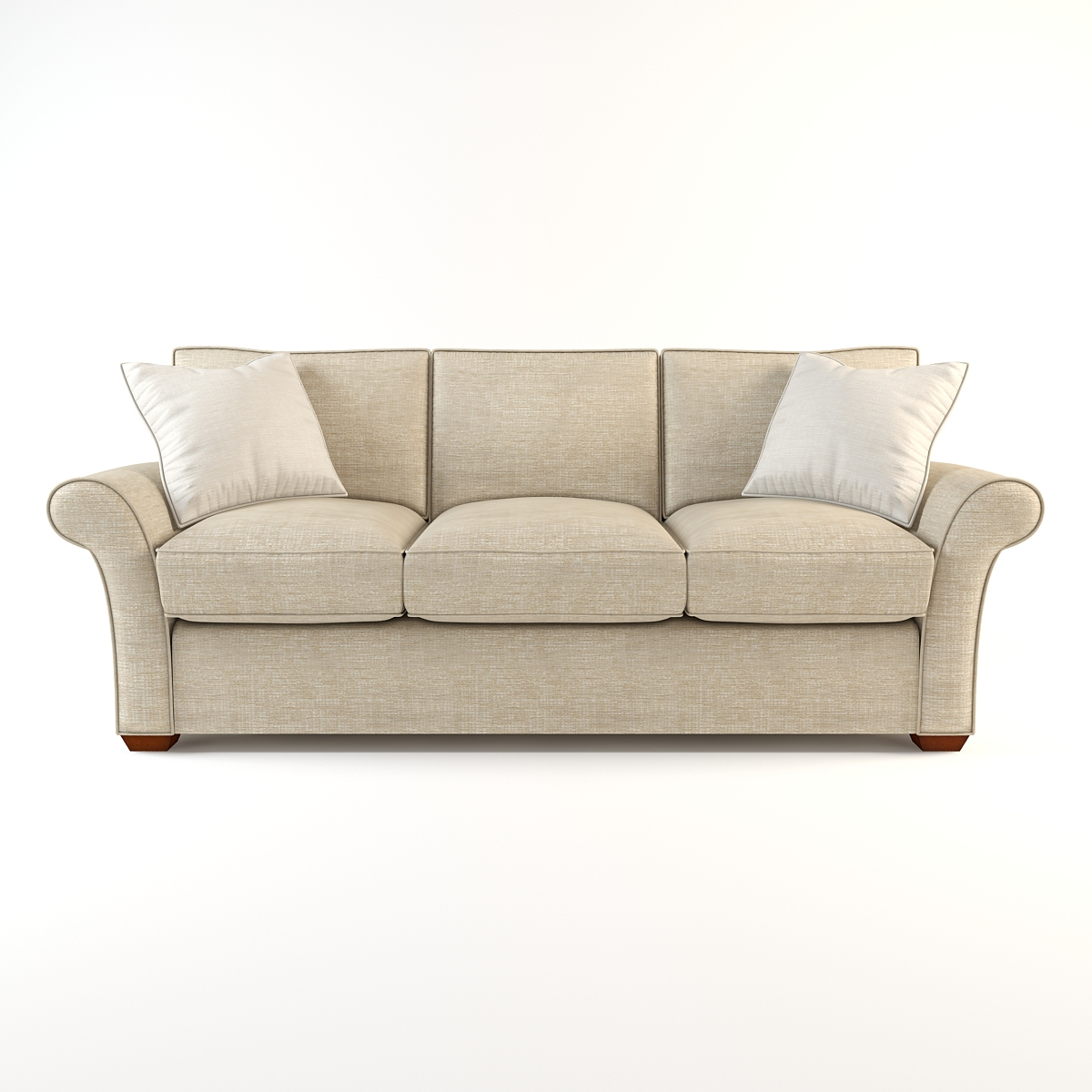 3d sofa modeled model