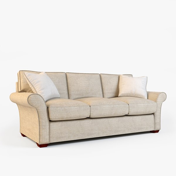3d sofa modeled model