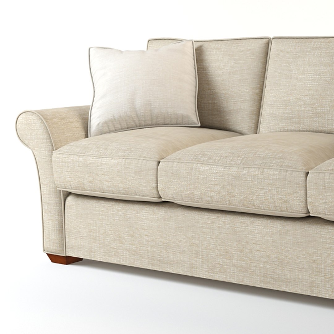 3d Sofa Modeled Model