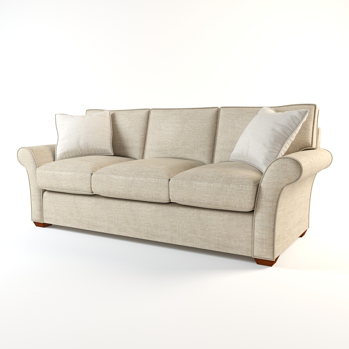 3d sofa modeled model