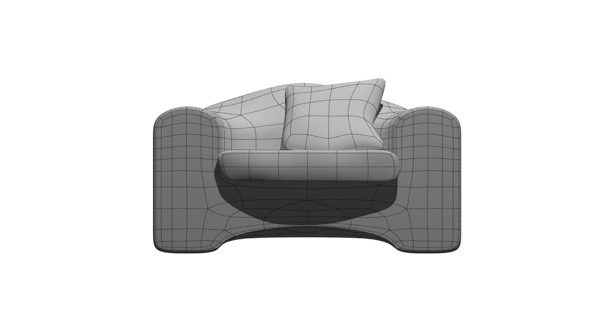 Single Sofa 3D Model - TurboSquid 1440901