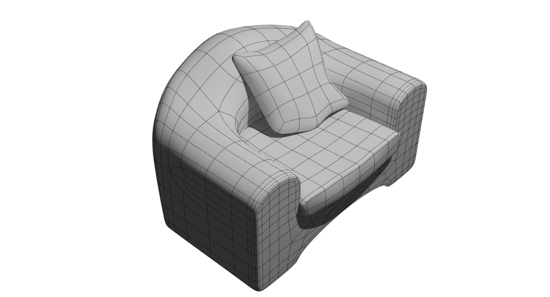 Single Sofa 3D Model - TurboSquid 1440901