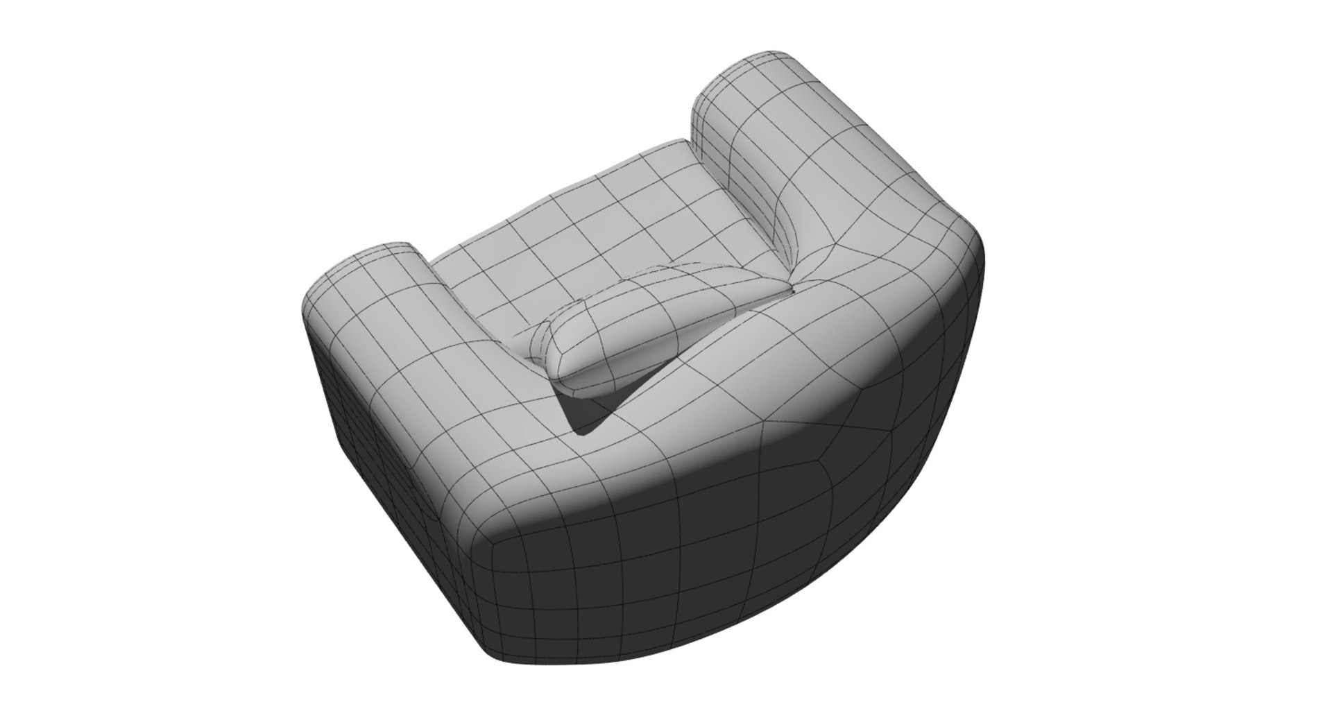 Single Sofa 3D Model - TurboSquid 1440901