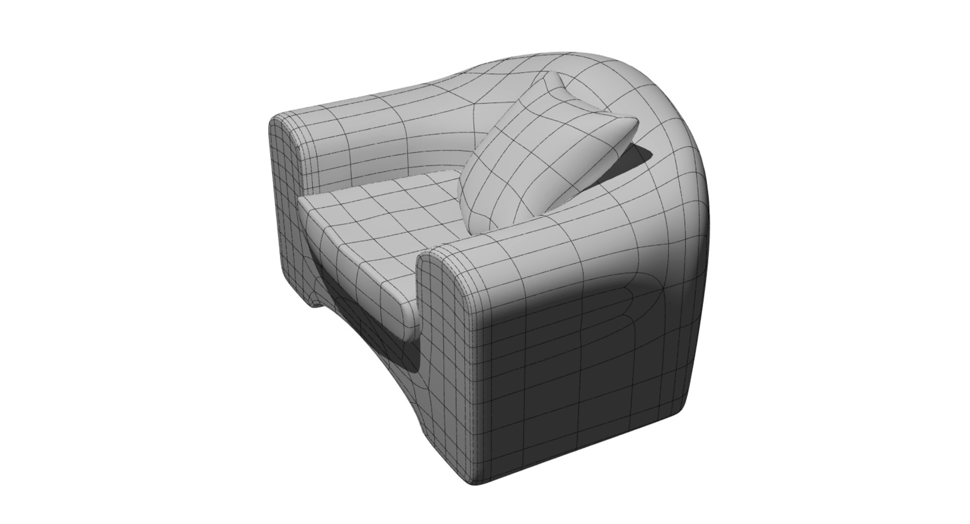Single Sofa 3D Model - TurboSquid 1440901
