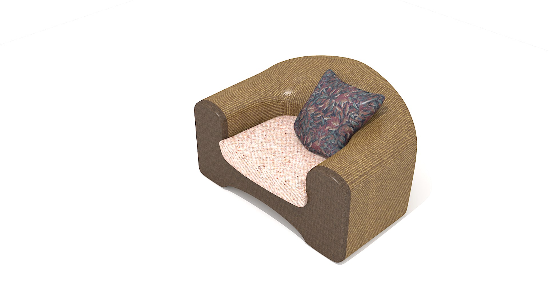 Single Sofa 3D Model - TurboSquid 1440901