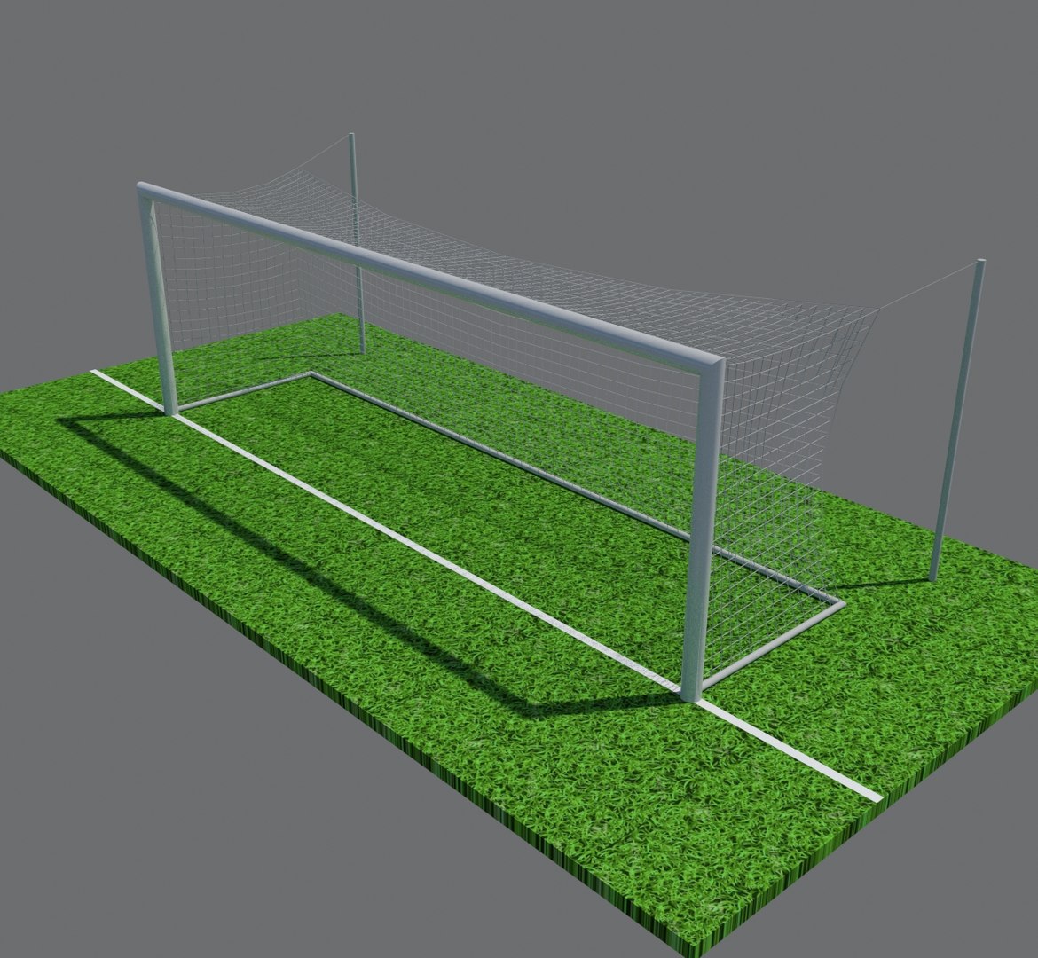 3D Soccer Goal - TurboSquid 1401341