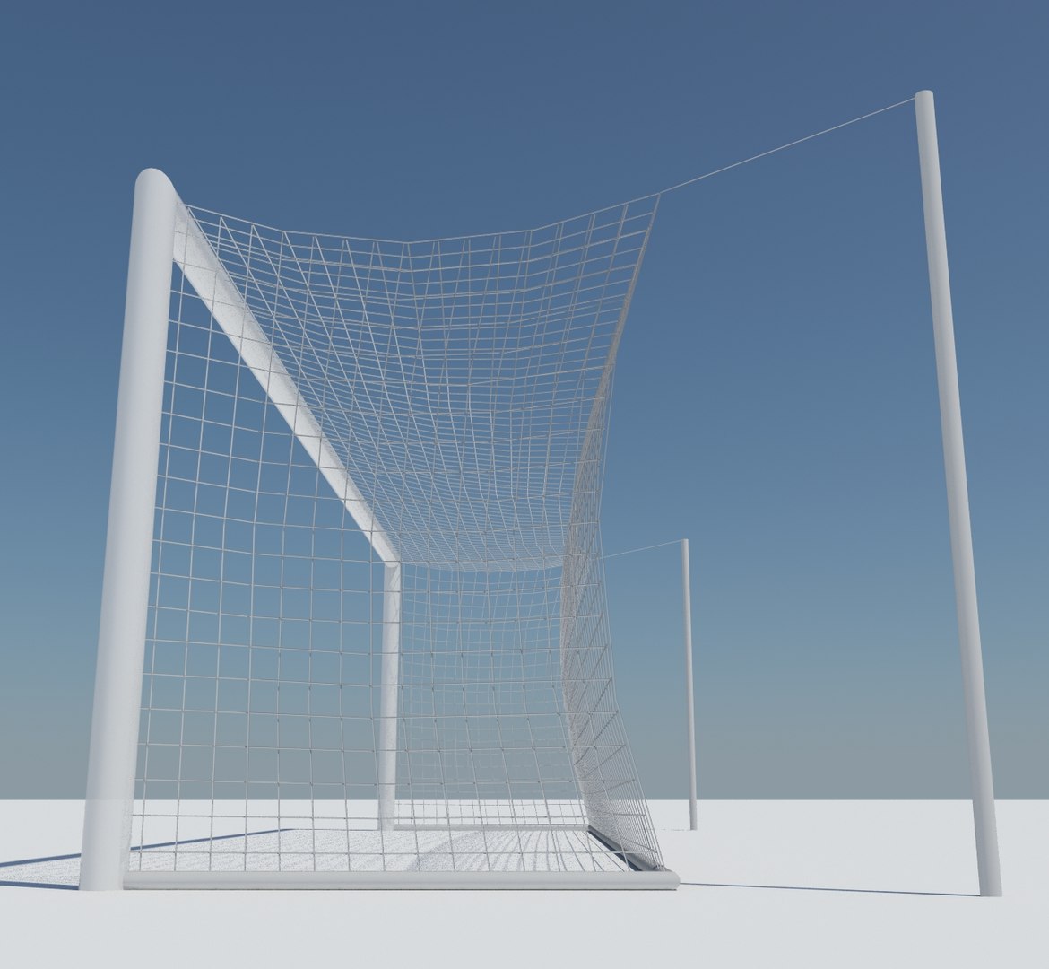 3D Soccer Goal - TurboSquid 1401341