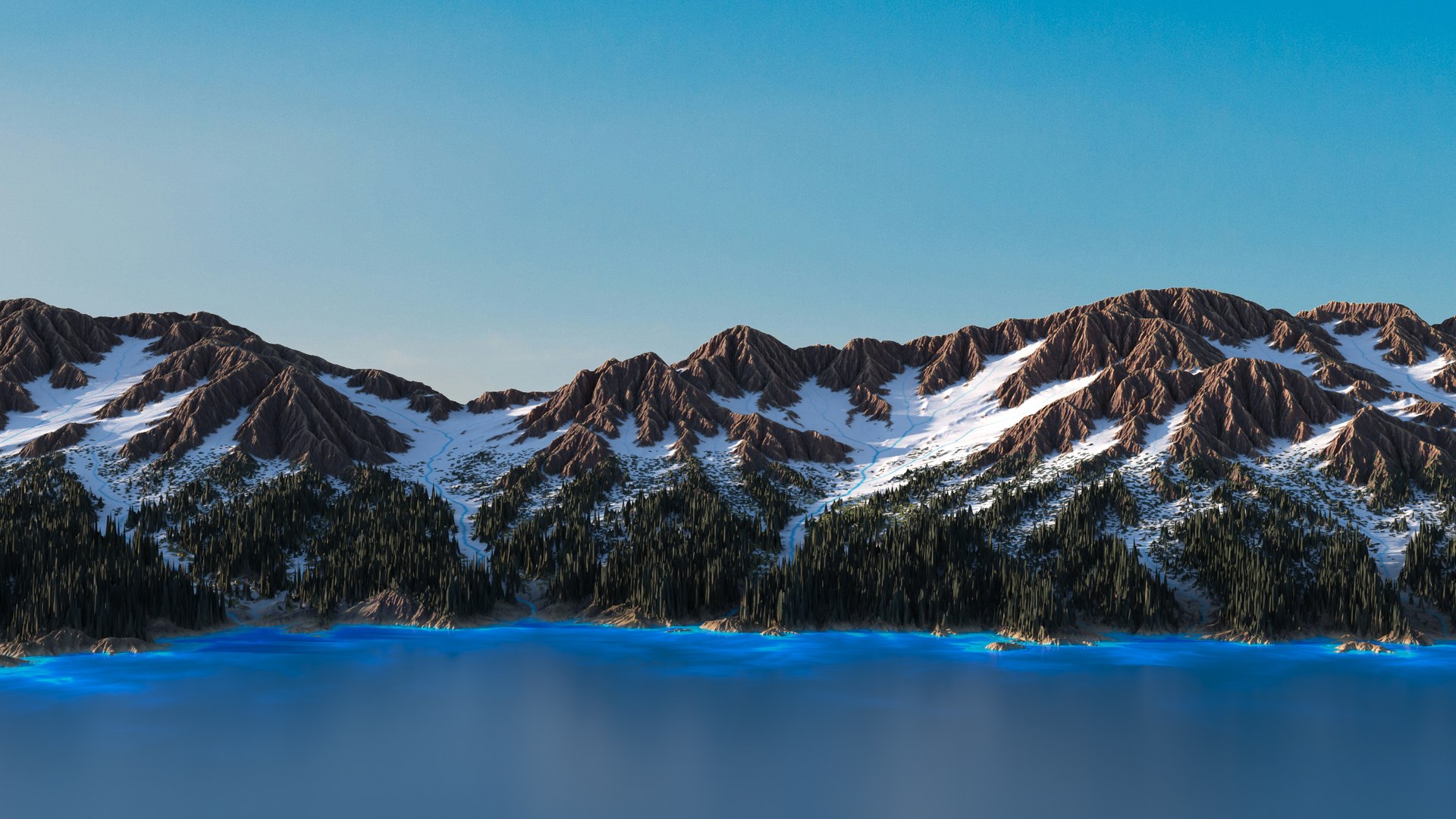 3D Model Hero Mountain - TurboSquid 2156138