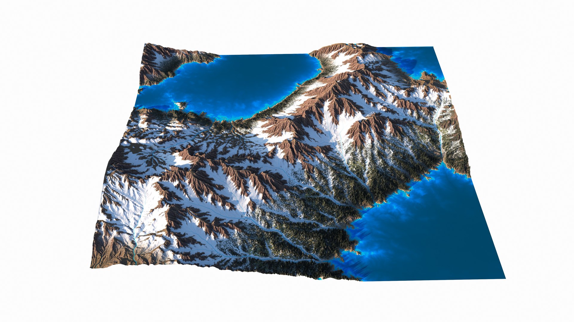 3D Model Hero Mountain - TurboSquid 2156138